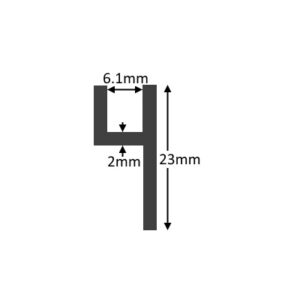 Aluminium Miscellaneous Channels | Supplied In 6063T6 & 6082T6 Quality